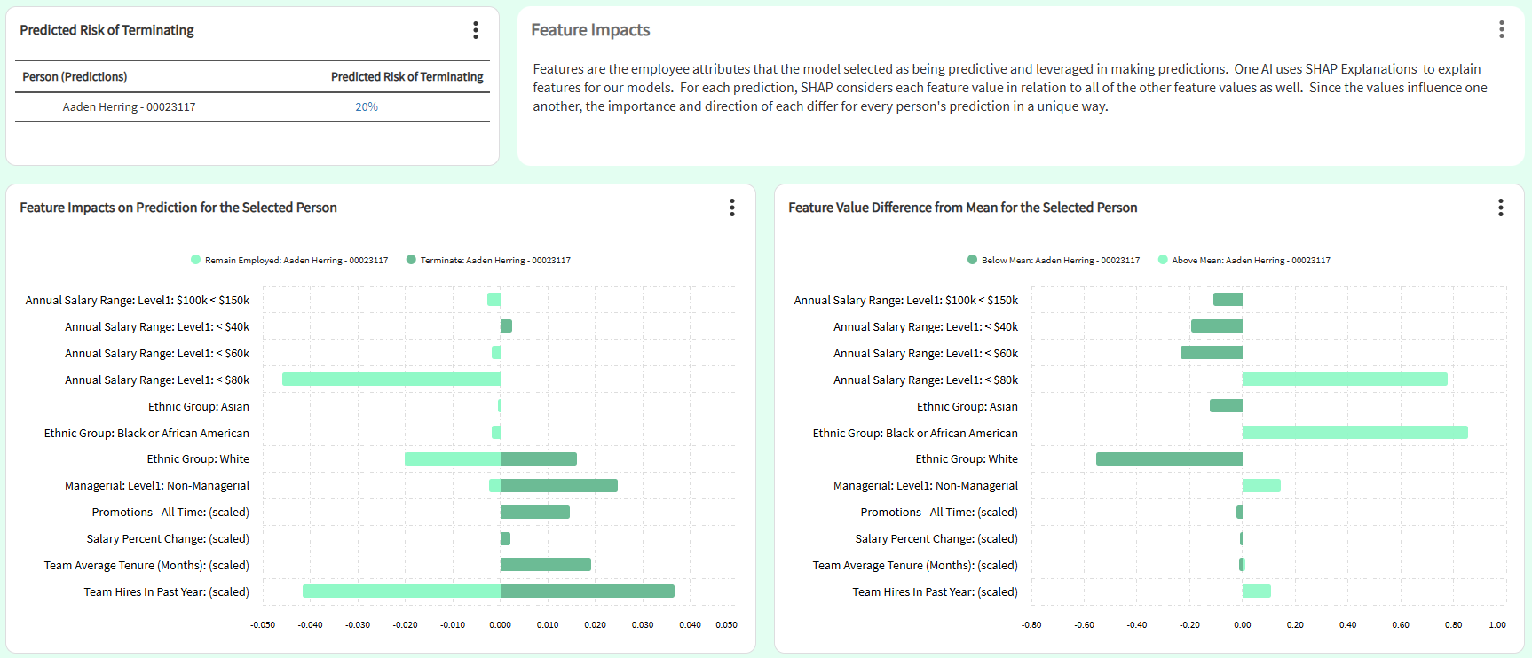 Seeing Clearly, Acting Confidently with Machine Learning Visualizations in One AI